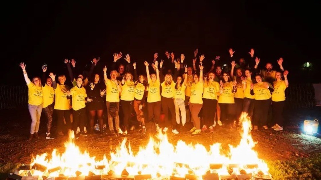 Green Light Trust Fire and Glass Walk 2026 - JustGiving