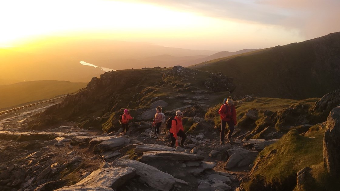 Snowdon at Sunset - JustGiving