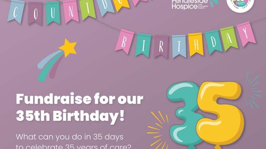 Pendleside's 35 Year Birthday Countdown - JustGiving