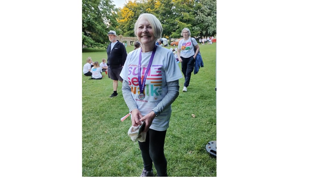 JAN OLDFIELD is fundraising for St Nicholas Hospice