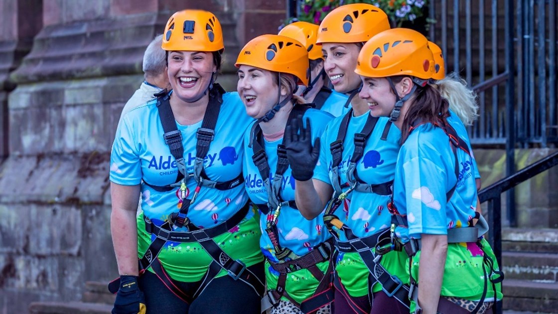 The Liverpool Cathedral abseil 26th July 2025 - JustGiving