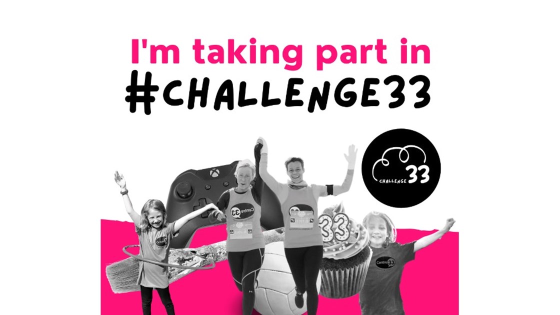 Challenge 33 - Pick a challenge. Have fun. Make a difference - JustGiving