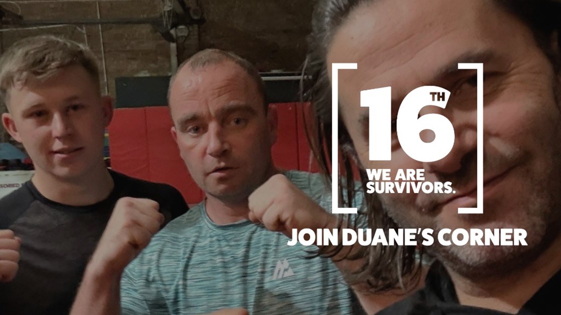 Duane Simpson is fundraising for We Are Survivors - JustGiving