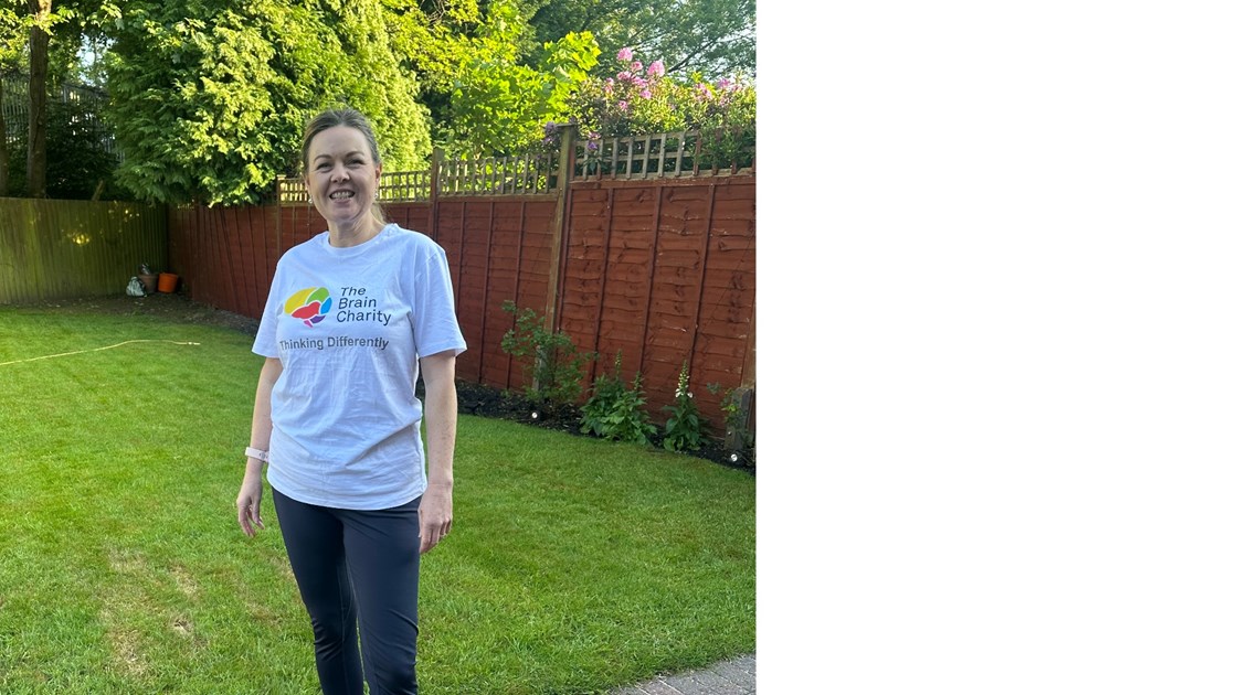 Michelle Barber is fundraising for The Brain Charity