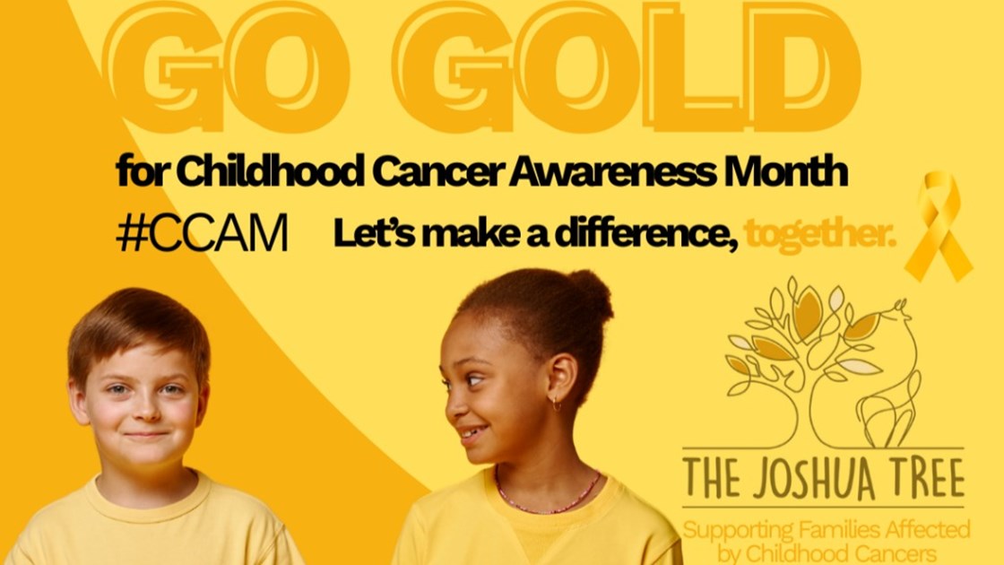 Go Gold for Childhood Cancer Awareness Month - JustGiving