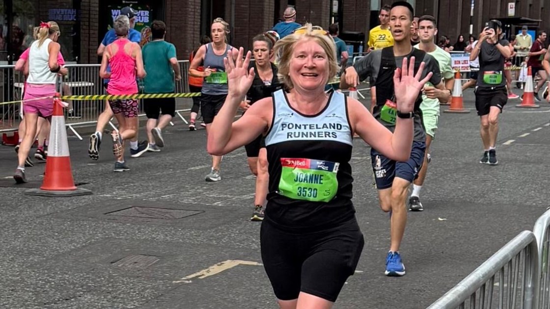 Joanne Lucking is fundraising for Arthritis UK