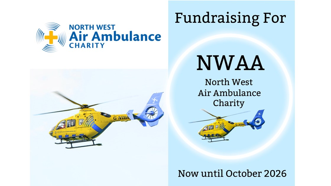 Kelly Gorton is fundraising for North West Air Ambulance
