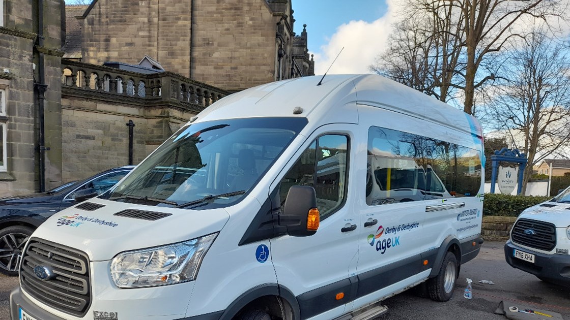 New minibus for Age UK Derby and Derbyshire - JustGiving
