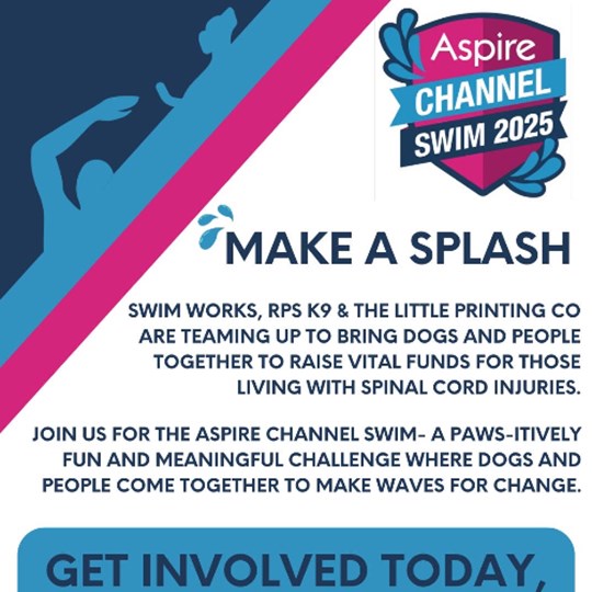 The Water Warriors Swim Team is fundraising for ASPIRE