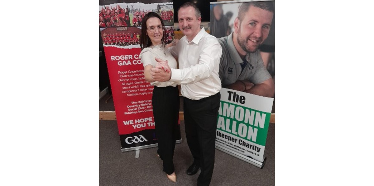 Hugh Cross is fundraising for The Eamonn Fallon Goalkeeper Charity