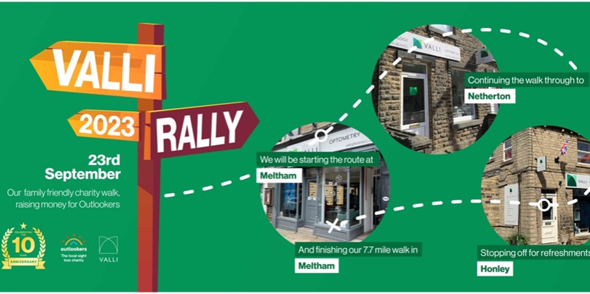 Valli Opticians is fundraising for Outlookers Valli Opticians is fundraising for Outlookers