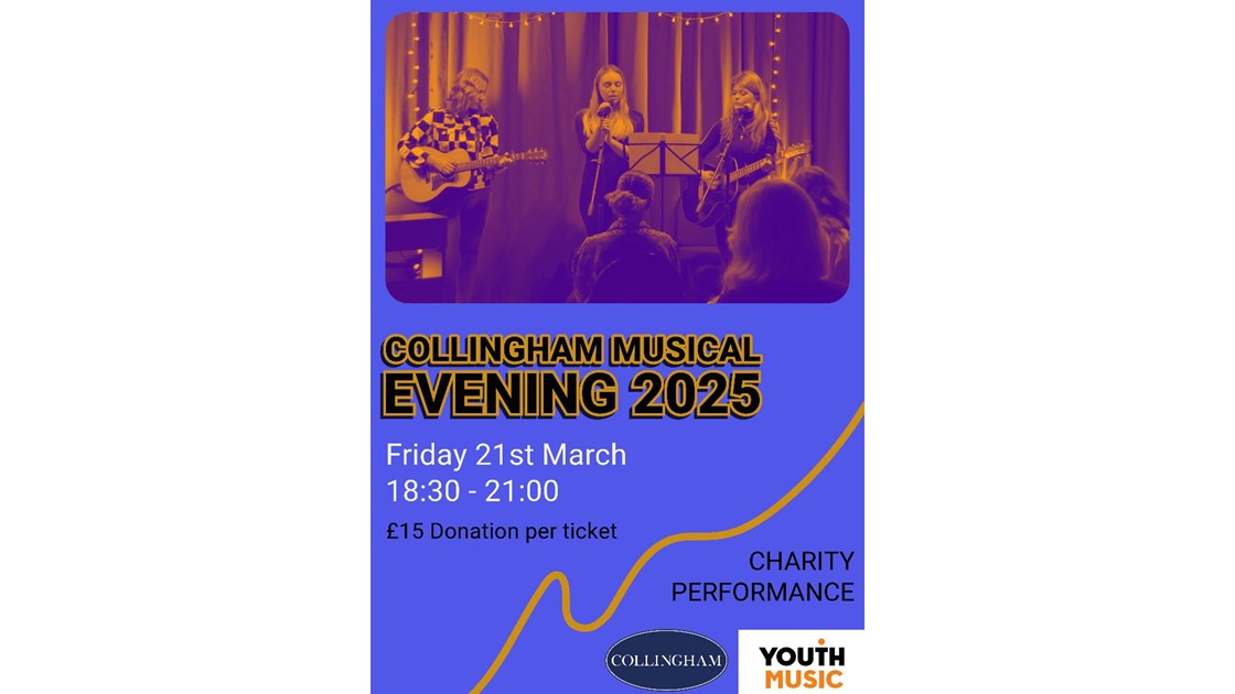Collingham College is fundraising for Youth Music