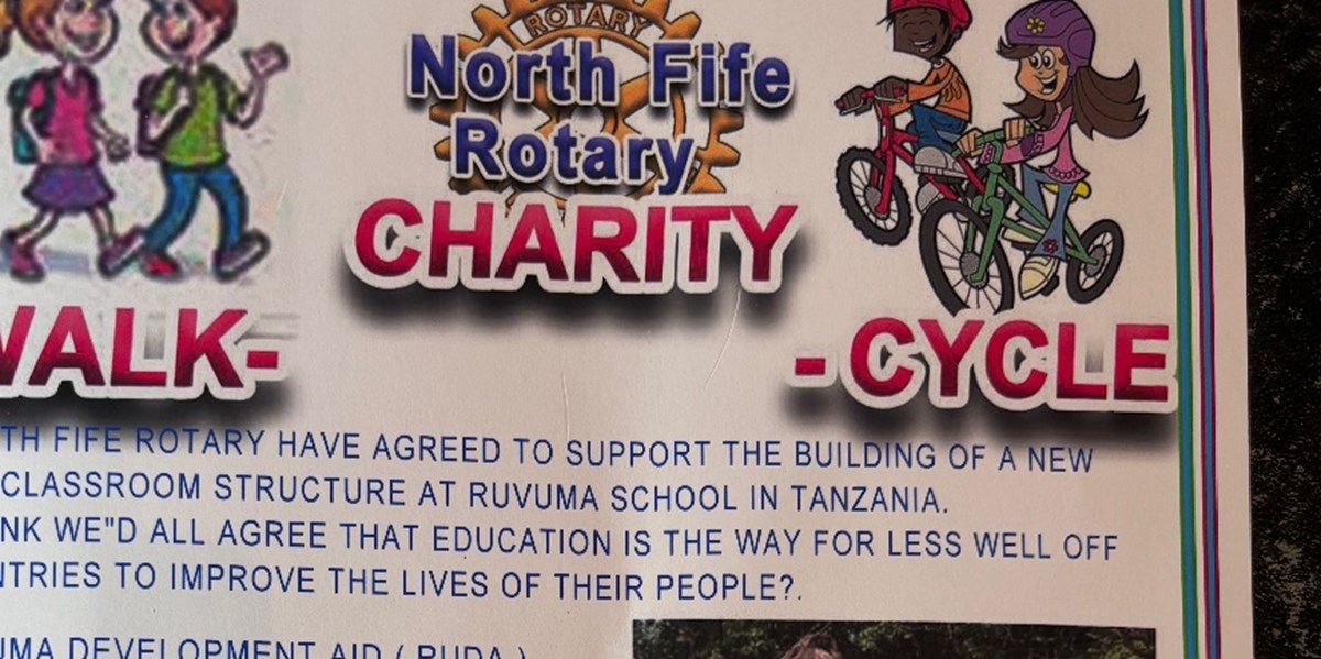 Stephen Gilman is fundraising for North Fife Rotary