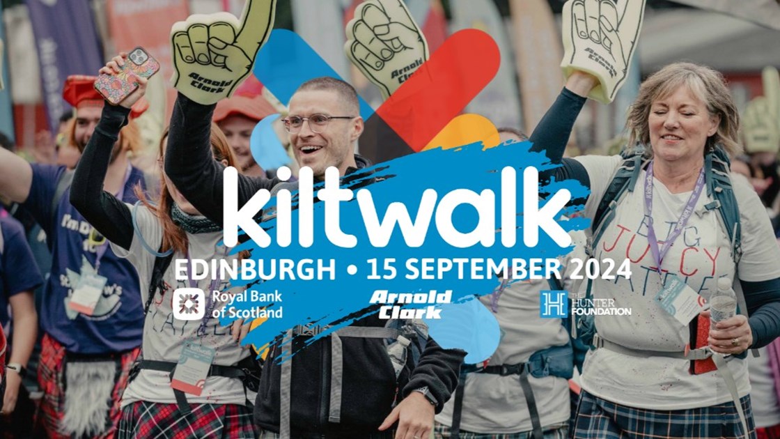 Edinburgh Kiltwalk 2024 - JustGiving