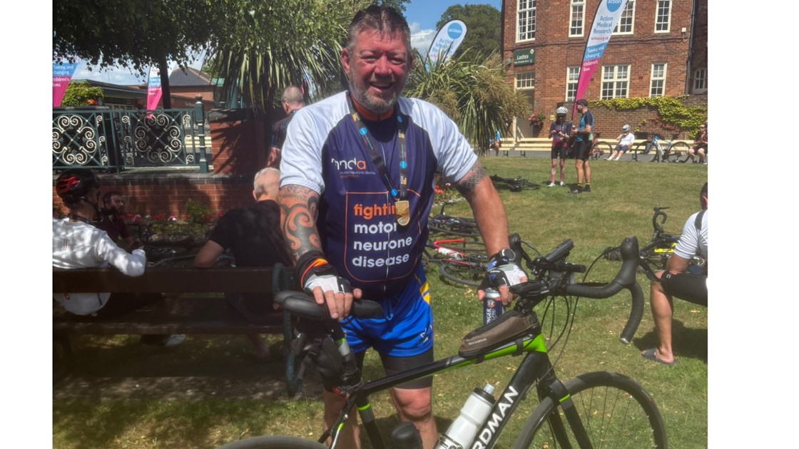 Jon Wiggins is fundraising for Motor Neurone Disease Association