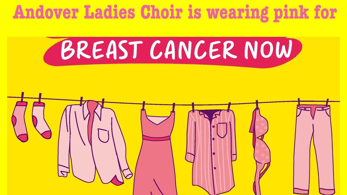 Andover Ladies Choir is fundraising for Breast Cancer Now