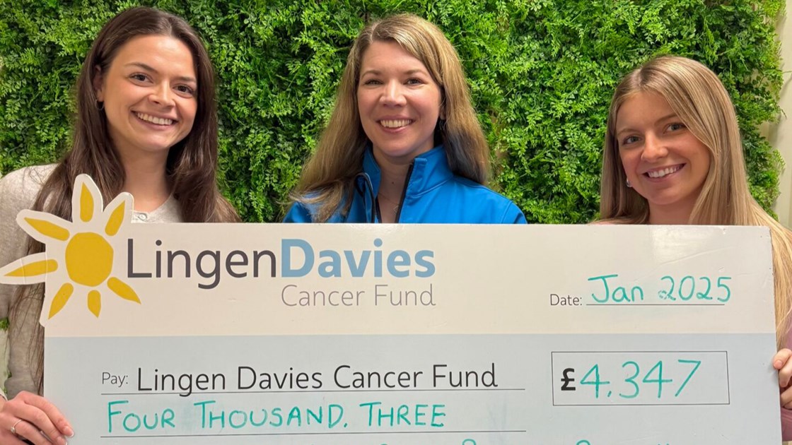 Radar Media is fundraising for Lingen Davies Cancer Fund