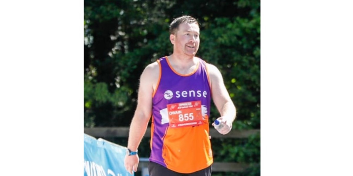 Owain Rees is fundraising for Sense