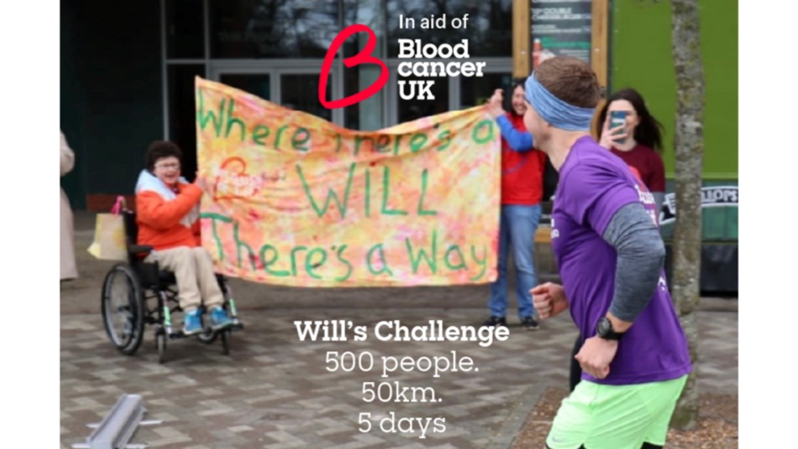 Will Findlay is fundraising for Blood Cancer UK