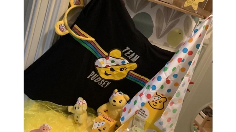 Kinder Park Nursery is fundraising for BBC Children in Need