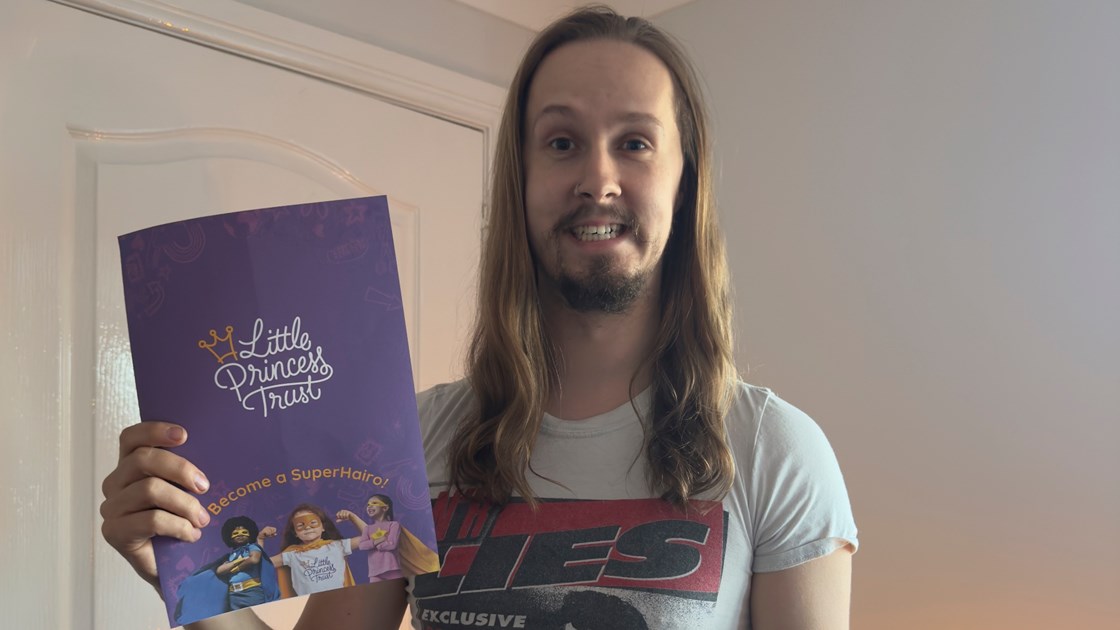 Liam Bacon is fundraising for Little Princess Trust