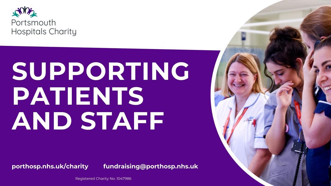 Clare Pitkin is fundraising for Portsmouth Hospitals Charity