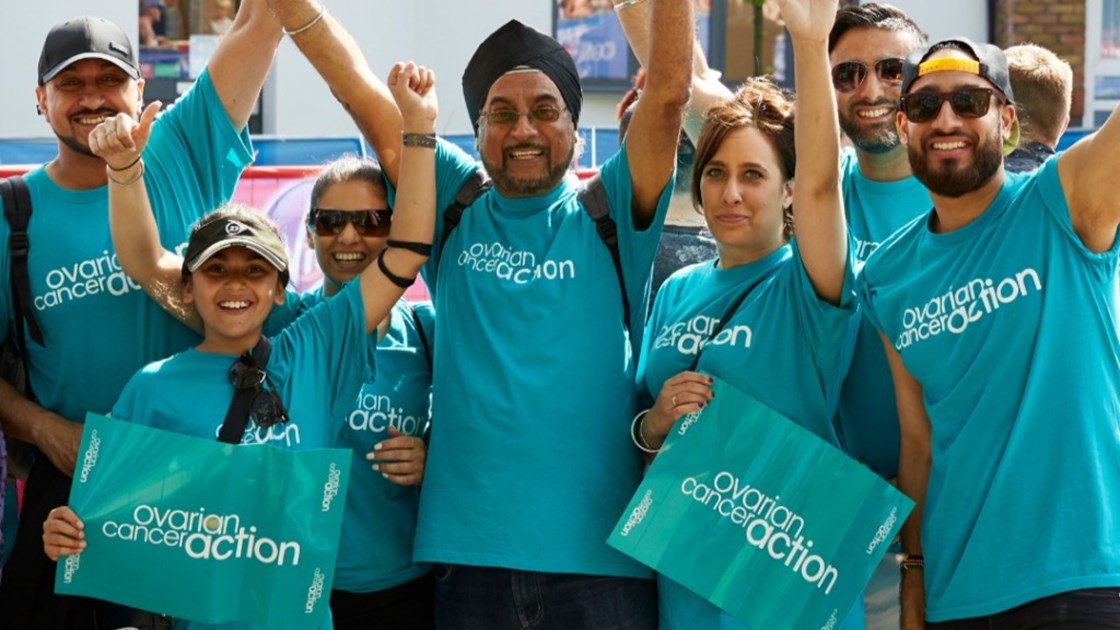 Heather Burdett is fundraising for Ovarian Cancer Action