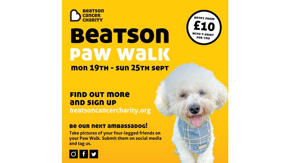 Beatson Paw Walk 2022 - JustGiving