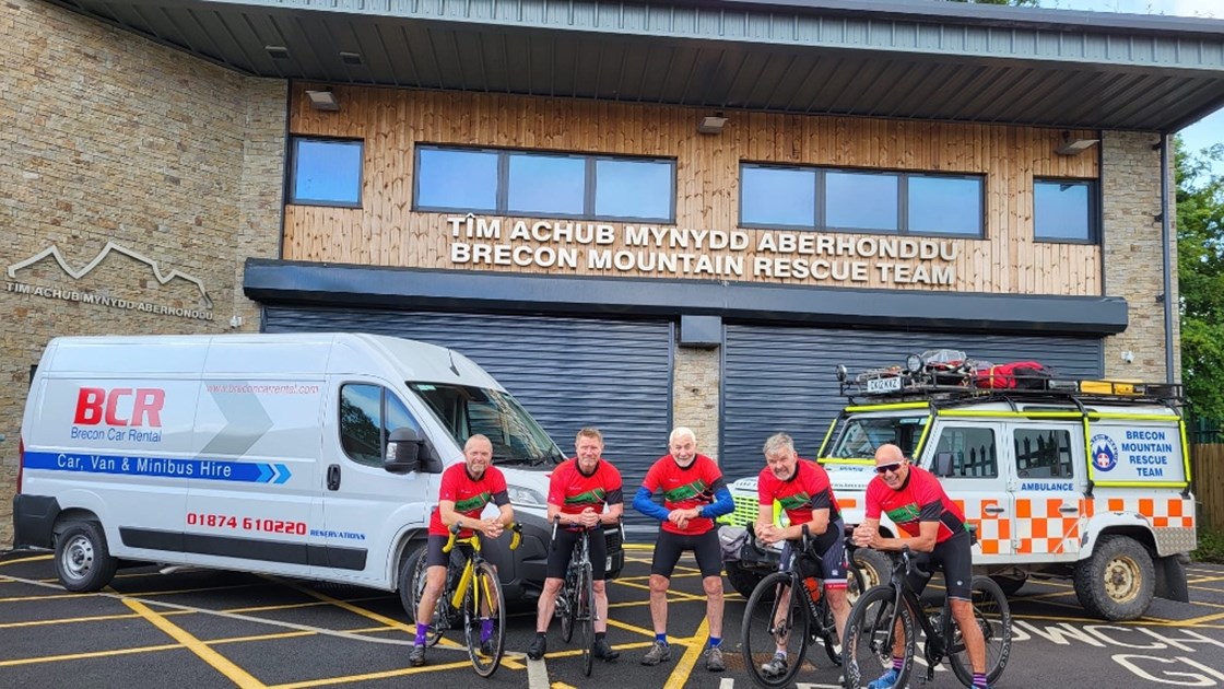 Team fundraising for Brecon Mountain Rescue Team is fundraising for ...