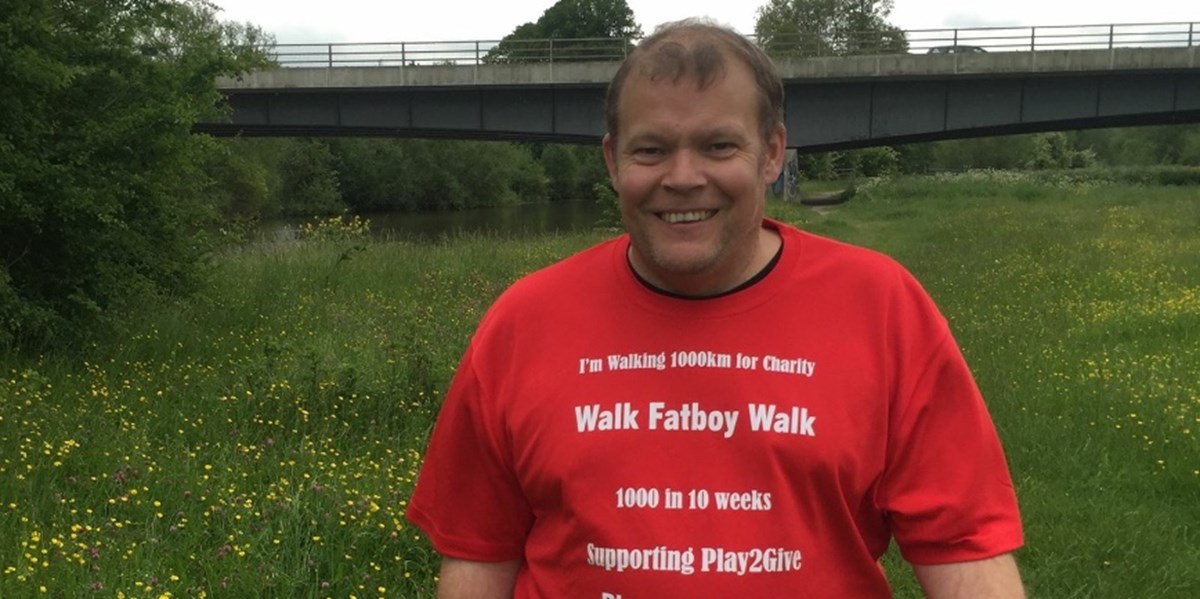 Lee Crook is fundraising for Play2Give