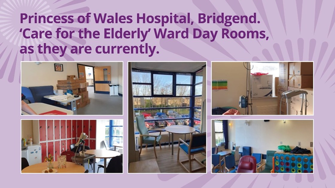 Care for the Elderly Wards Day Rooms, Princess of Wales Hospital ...