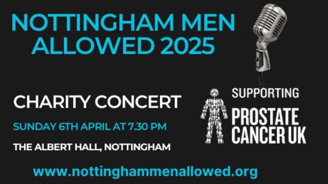 Nottingham Men Allowed, 2025 for PROSTATE CANCER UK is fundraising for ...