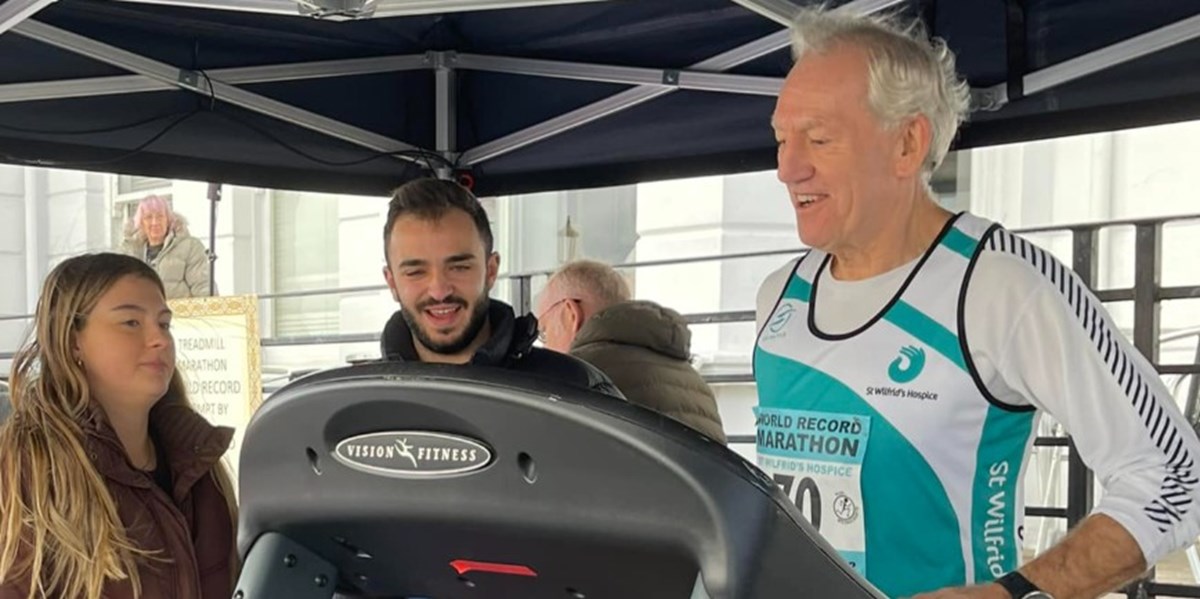 Neil Kirby Snr is fundraising for Race Against Dementia