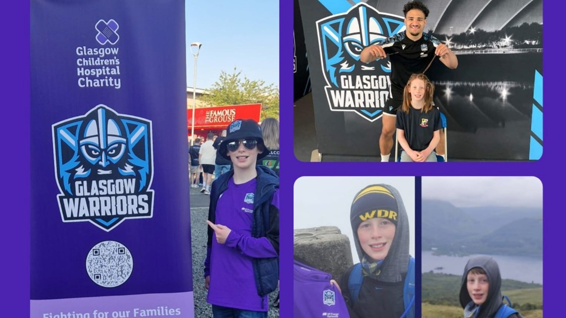 Finn Brown is fundraising for Glasgow Children’s Hospital Charity