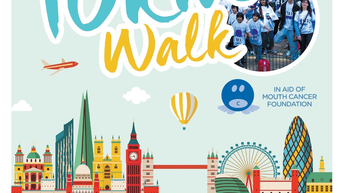 Karolina Gustaite is fundraising for Mouth Cancer Foundation