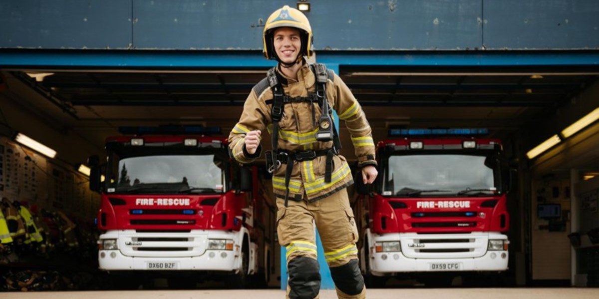 Connor Beardmore is fundraising for Fire Fighters Charity