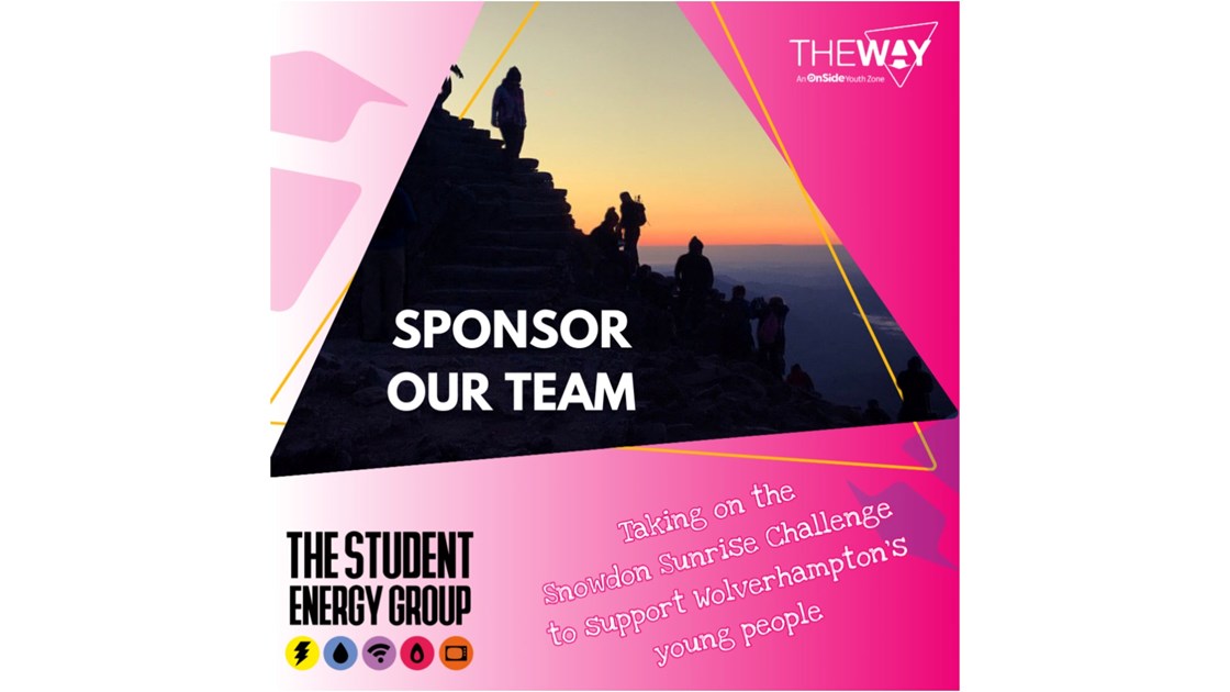 The Student Energy Group is fundraising for The Way Youth Zone ...