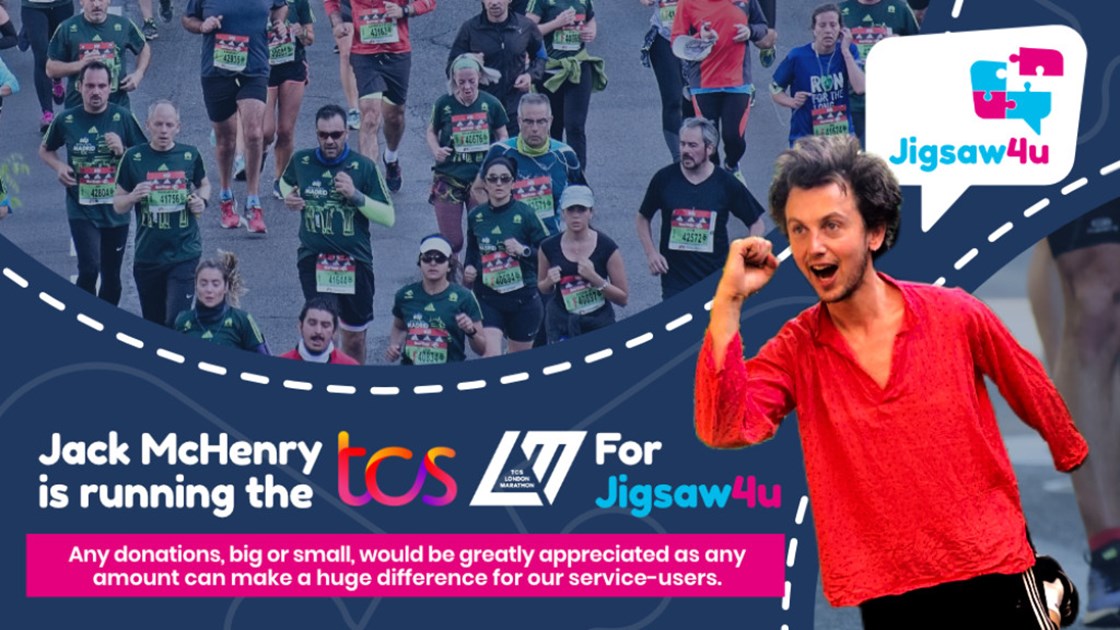 Jack McHenry is running the London Marathon for Jigsaw4u! - JustGiving