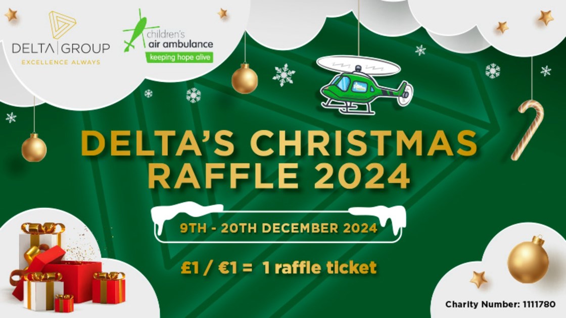 The Delta Group is fundraising for The Children's Air Ambulance