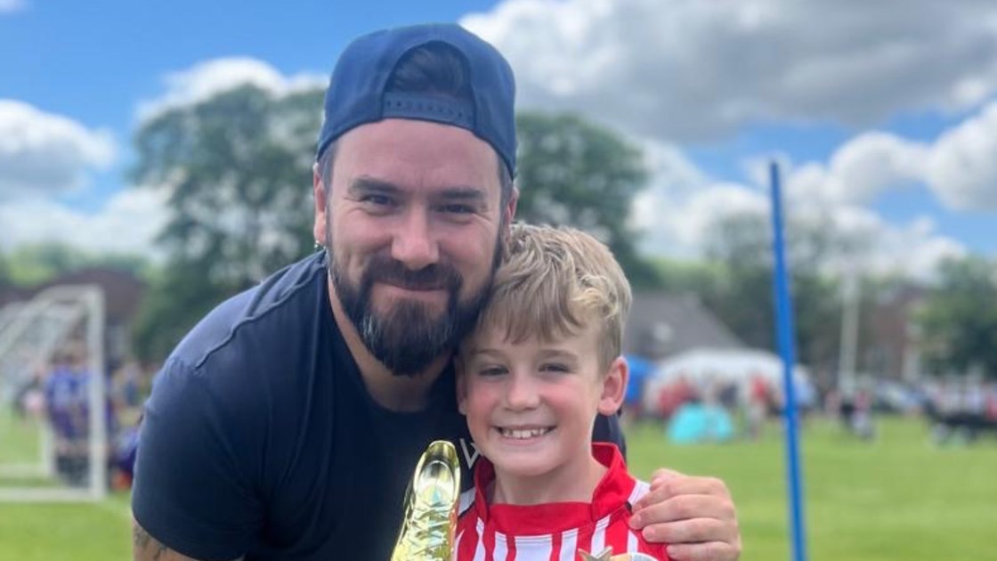 Phil Booth is fundraising for The Childhood Eye Cancer Trust