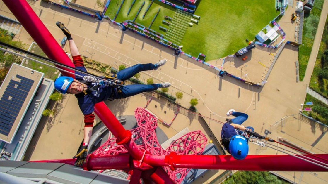 ArcelorMittal Orbit Abseil - JustGiving