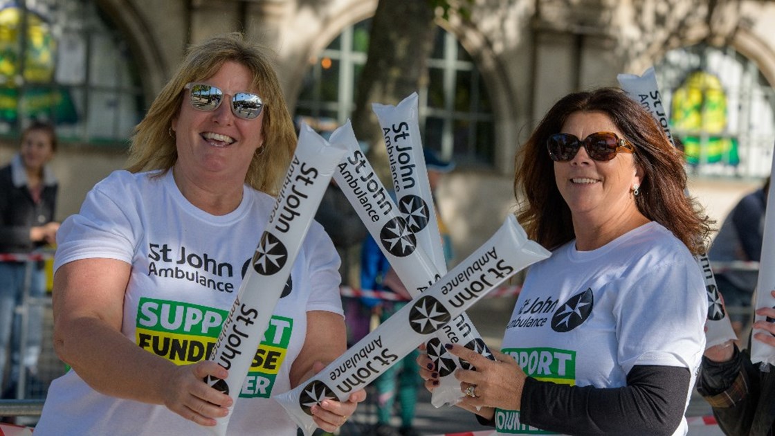 Sarah Payne is fundraising for St John Ambulance
