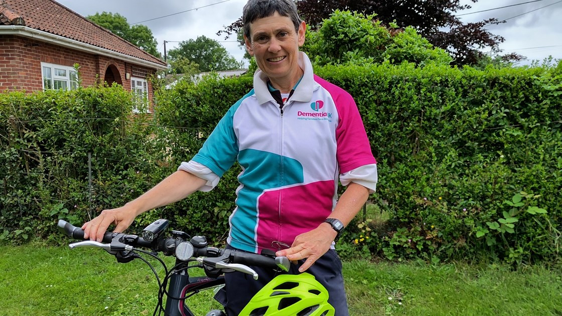 Christine Muskett is fundraising for Dementia UK