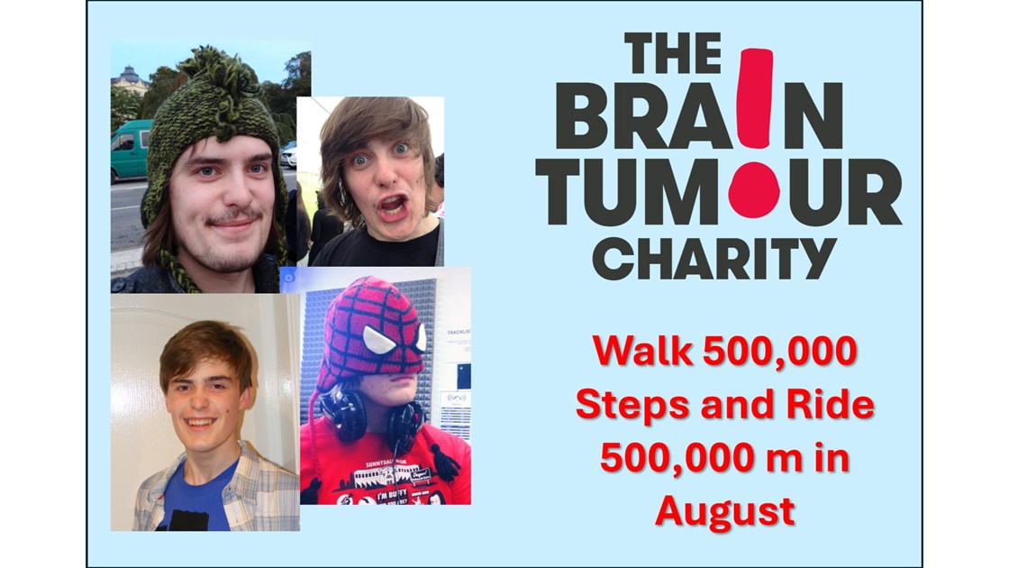 Richard Rawcliffe is fundraising for The Brain Tumour Charity