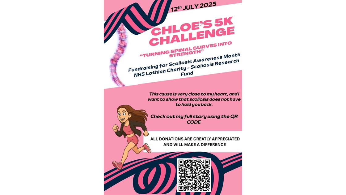 Chloe Henderson is fundraising for NHS Lothian Charity