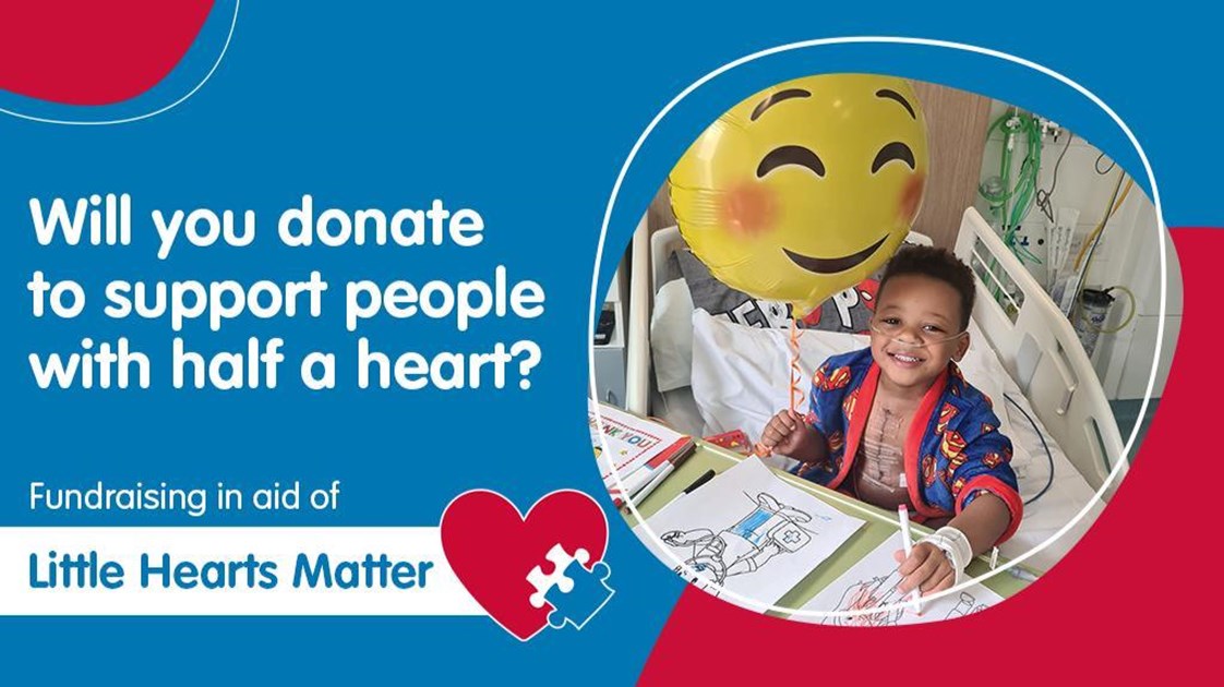Richard Barley is fundraising for Little Hearts Matter