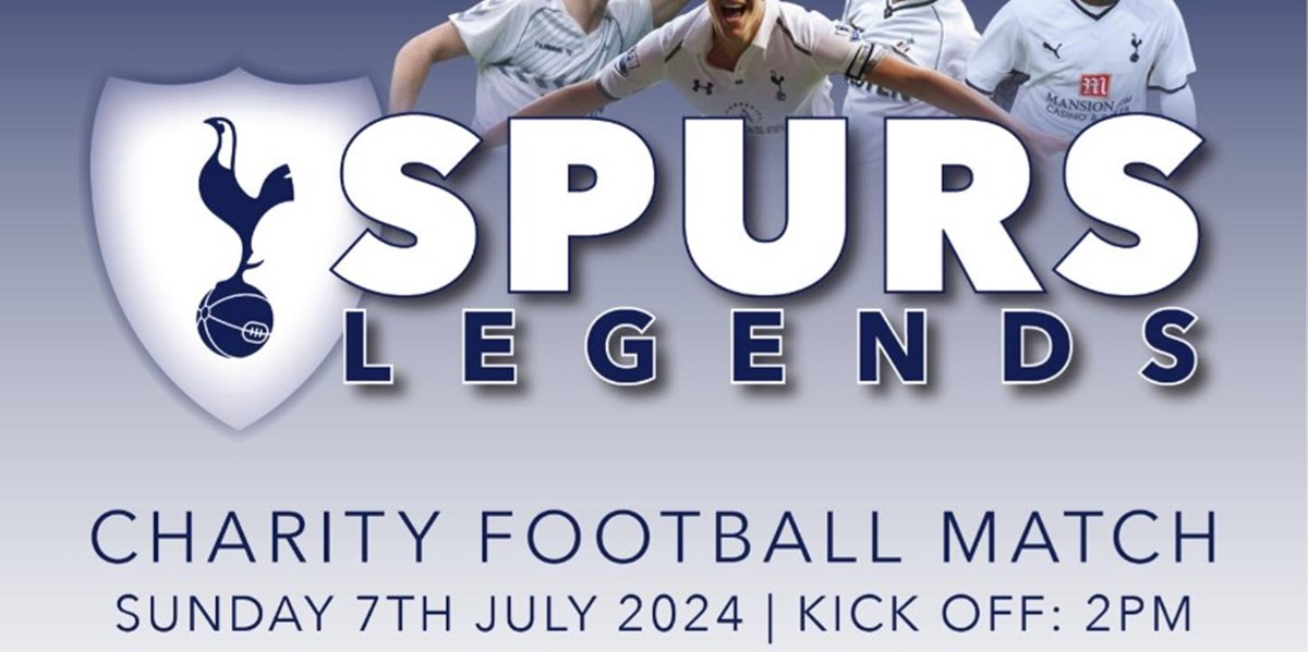 Spurs Legends v Yorkshire Spurs - Charity Football Match is fundraising ...