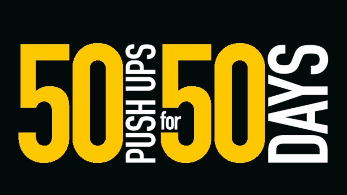 50 Push-ups for 50 Days for Young Lives vs Cancer 2022 - JustGiving