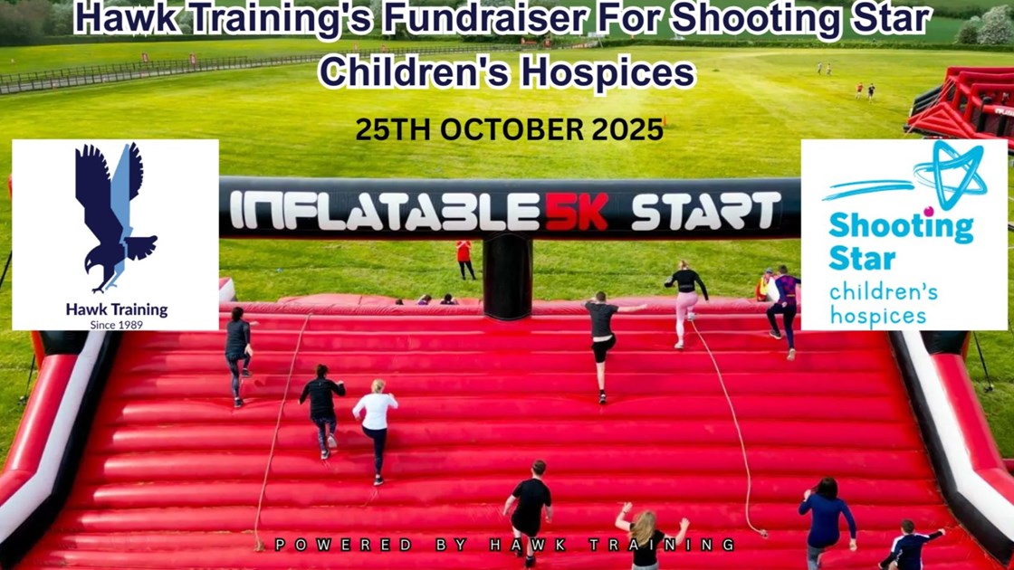 Hawk Training is fundraising for Shooting Star Children's Hospices
