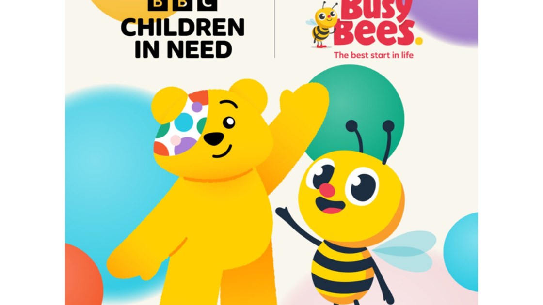 Busy Bees Stevenage College is fundraising for BBC Children in Need